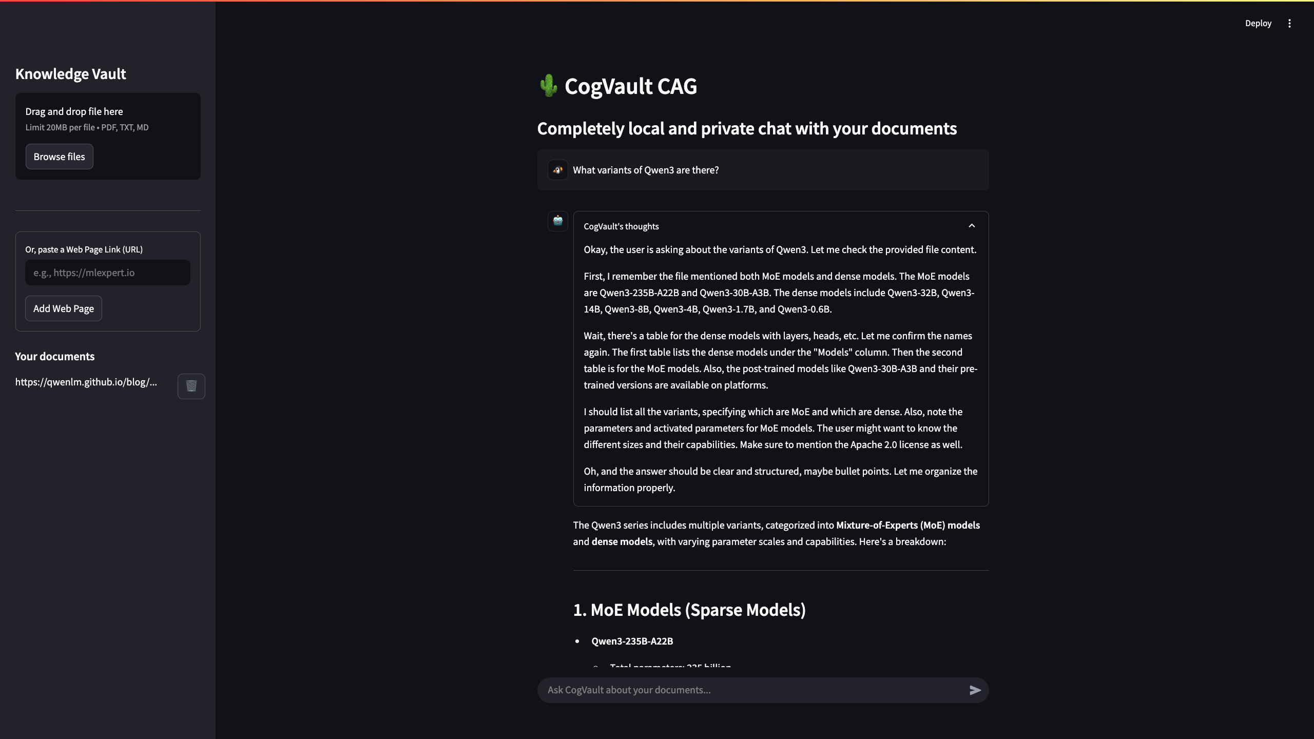 Use External Knowledge - Build a Cache-Augmented Generation (Cag) system | MLExpert